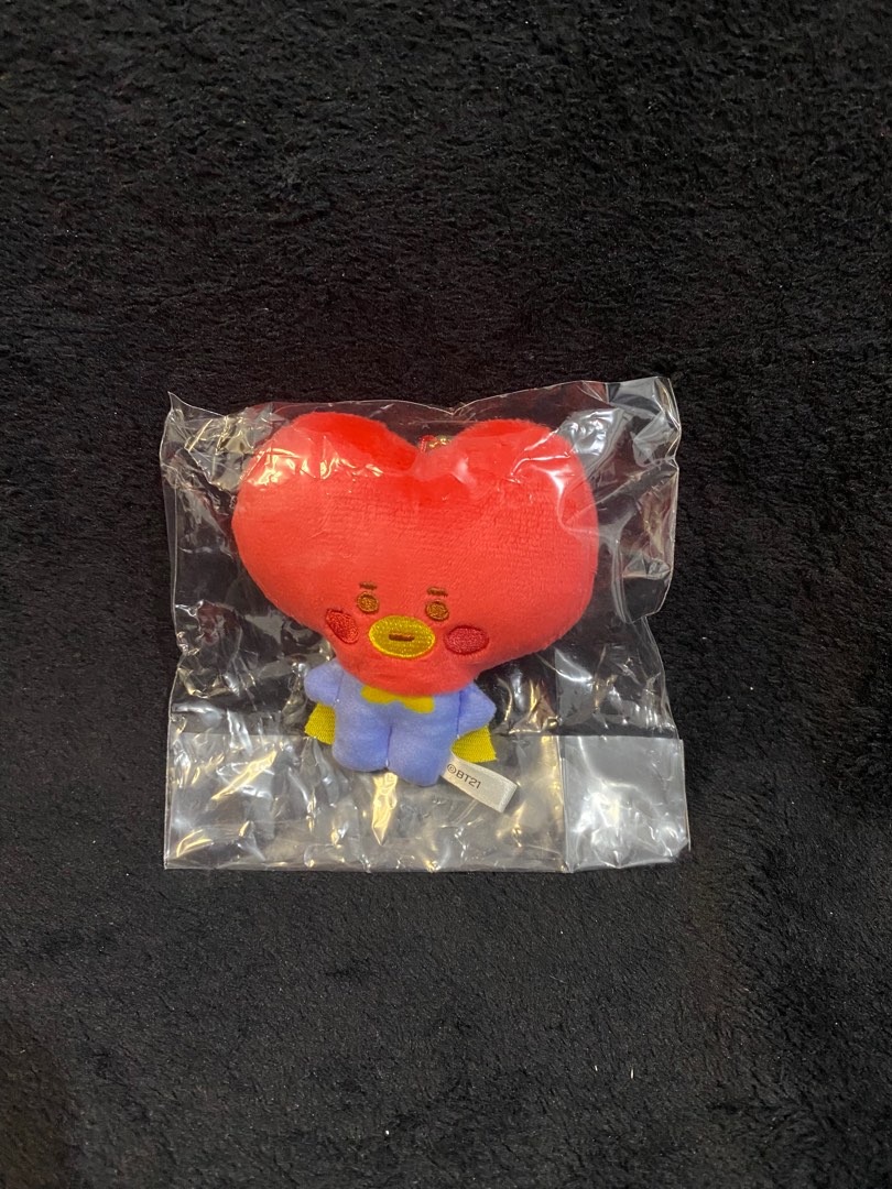 BT21 Fuwa Fuwa Keyring - Tata, Hobbies & Toys, Memorabilia & Collectibles, K-Wave on Carousell