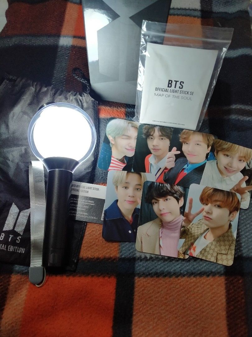 BTS Official Light Stick Special Edition & Official Light Stick Case ...