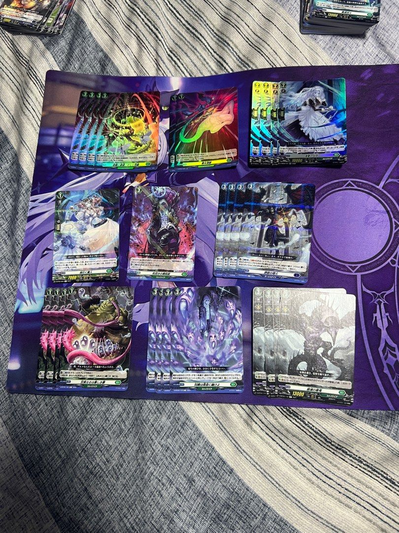 Cardfight Vanguard Zorga Deck + Spares, Hobbies & Toys, Toys & Games on ...