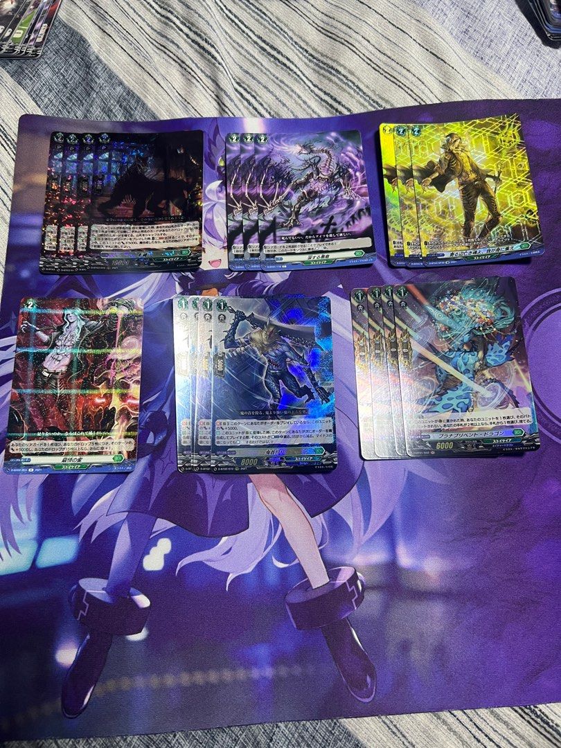 Cardfight Vanguard Zorga Deck + Spares, Hobbies & Toys, Toys & Games on ...