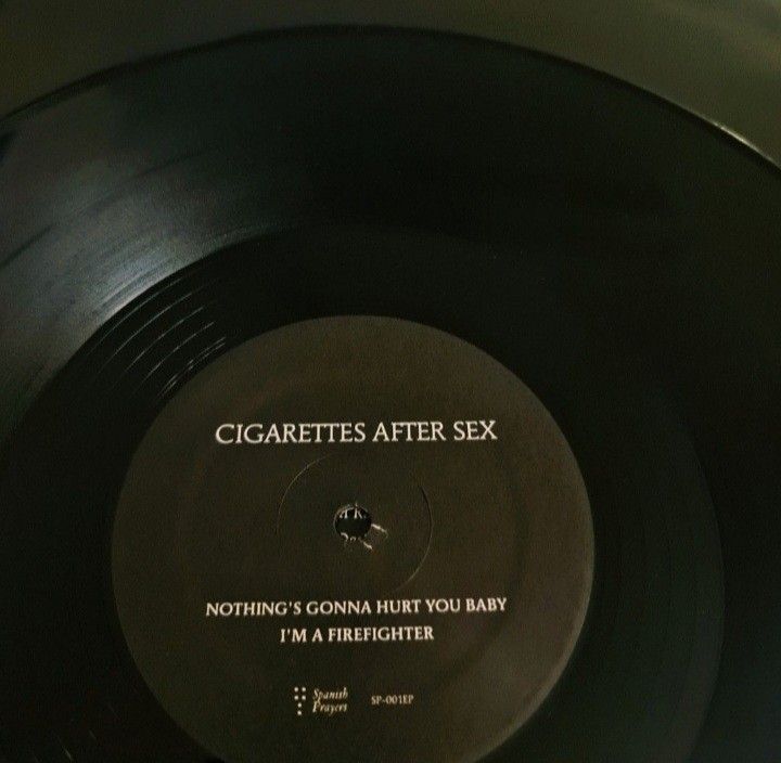 Cas Cigarettes After Sex Lp Vinyl Record Piring Hitam Hobbies And Toys