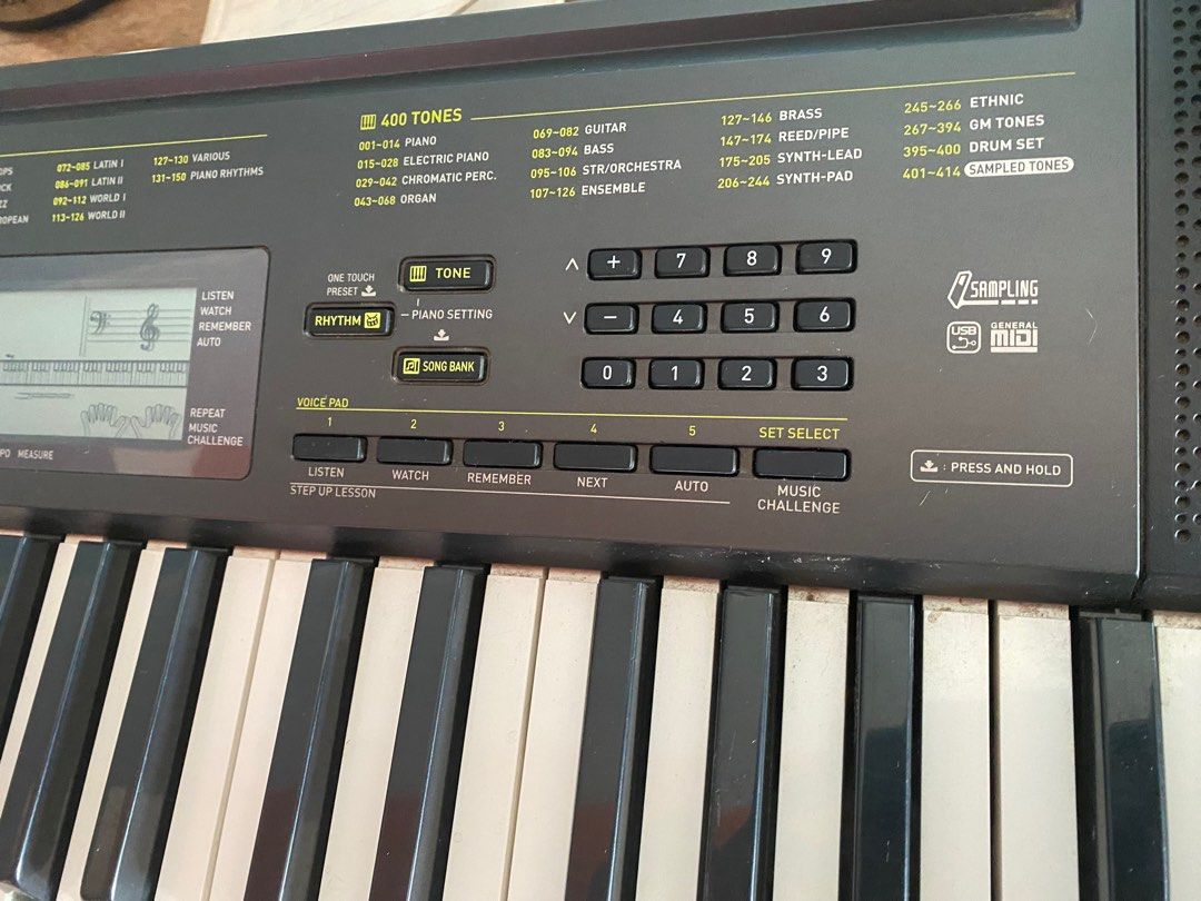 Casio electronic keyboard CTK-2200, Hobbies & Toys, Music & Media ...
