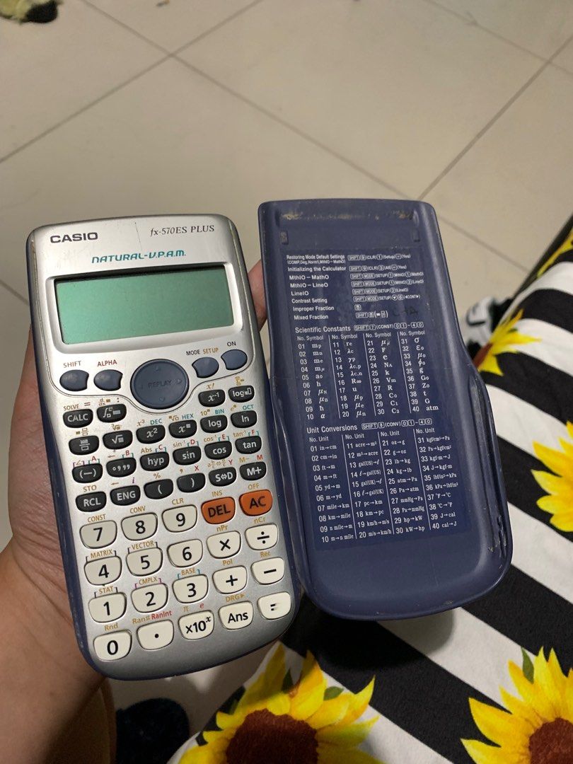 CASIO FX-570ES PLUS, Computers & Tech, Parts & Accessories, Other ...