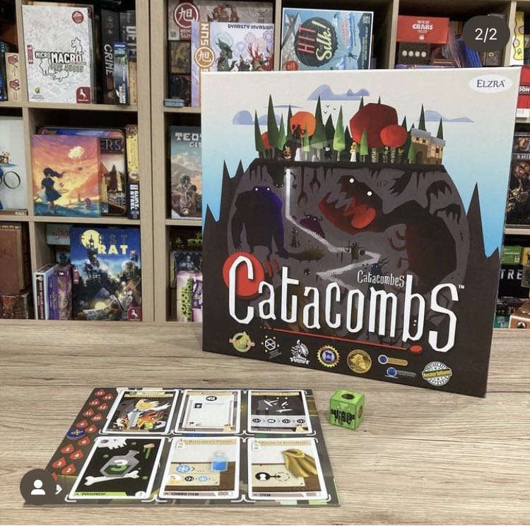 Catacombs 3E Board Game (treated mold), Hobbies & Toys, Toys & Games on ...