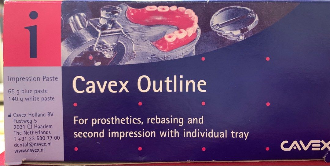 Cavex outline, Health & Nutrition, Medical Supplies & Tools on Carousell