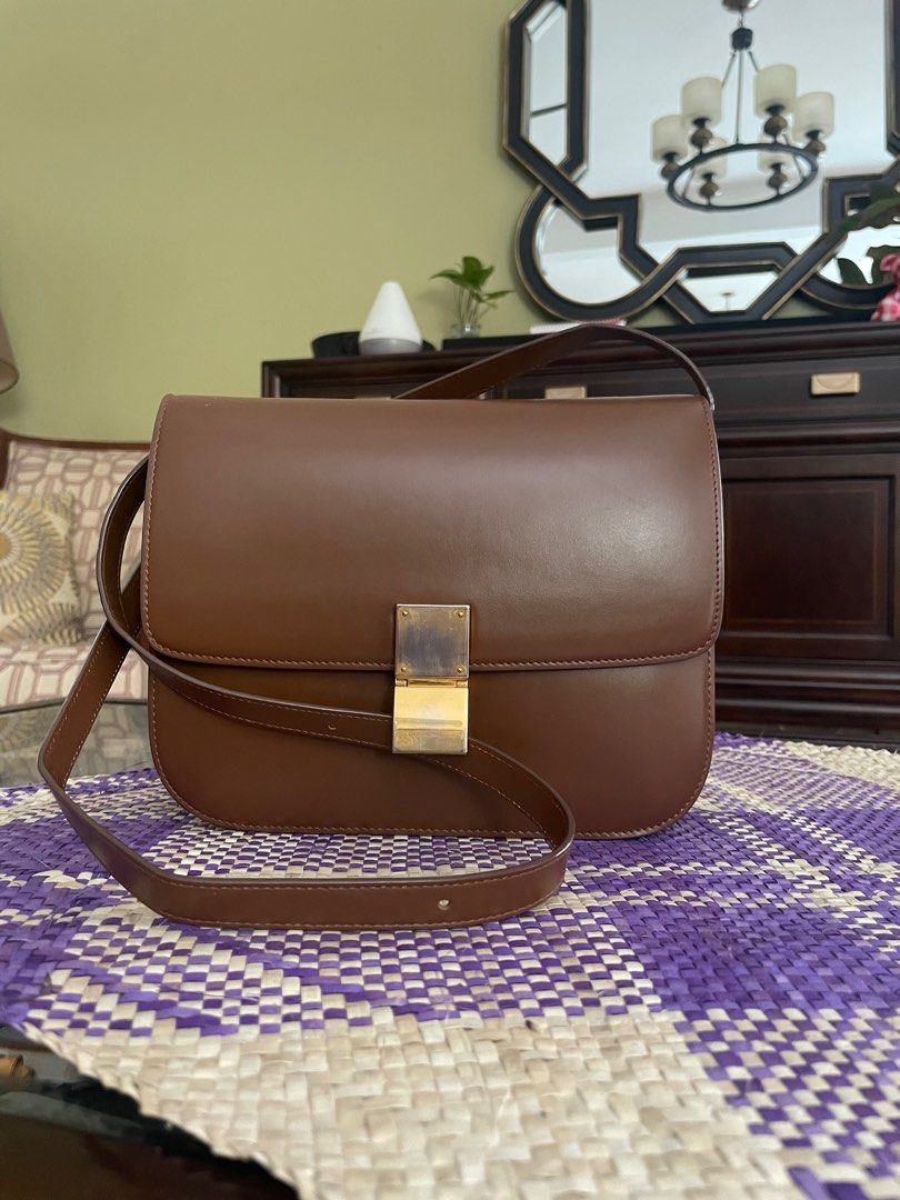 Celine Box Bag, Luxury, Bags & Wallets on Carousell