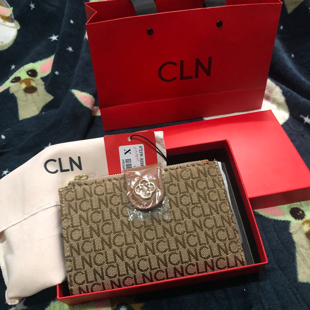 CLN Rissey Wallet (Special Woven Monogram) on Carousell