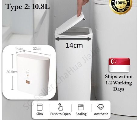 Colourful Flexible Waste Bin, Dustbin, Paper, Trash, Rubbish Bin (Multi ...