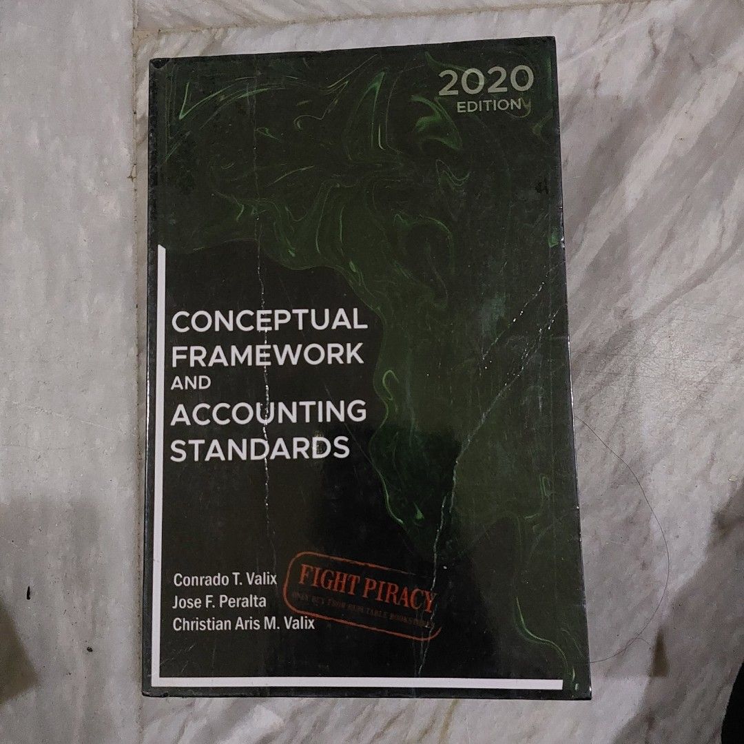 Conceptual Framework and Accounting Standards Book, Hobbies & Toys ...