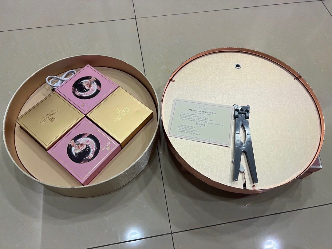 Concorde Mooncake Box 3D Light box Jewellery storage, Furniture & Home ...
