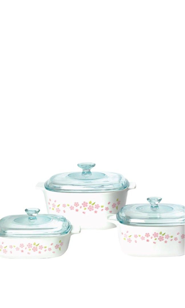 Corningware corelle sakura cookware set, Furniture & Home Living ...