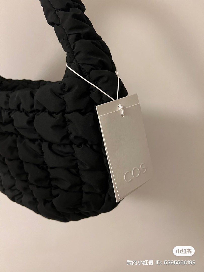 Cos Quilted Bag (Black), Luxury, Bags & Wallets on Carousell