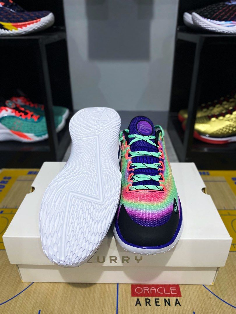 Curry 1 Flotro Northern Lights, Men's Fashion, Footwear, Sneakers on Carousell