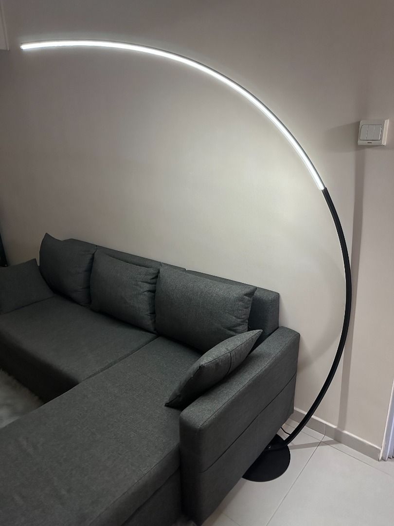 Curved Overarching Standing Bed Sofa Lounge Light, Furniture & Home ...