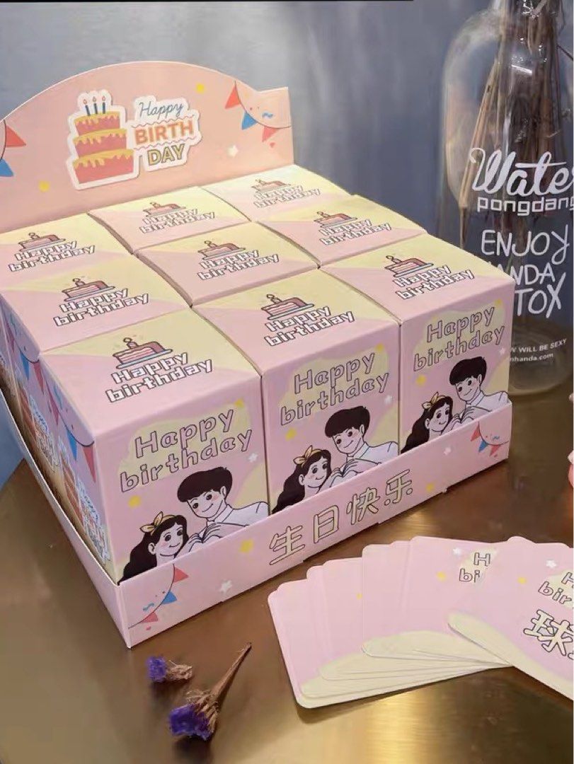 Customised blind box/mystery box for couples/friends can do figurine ...