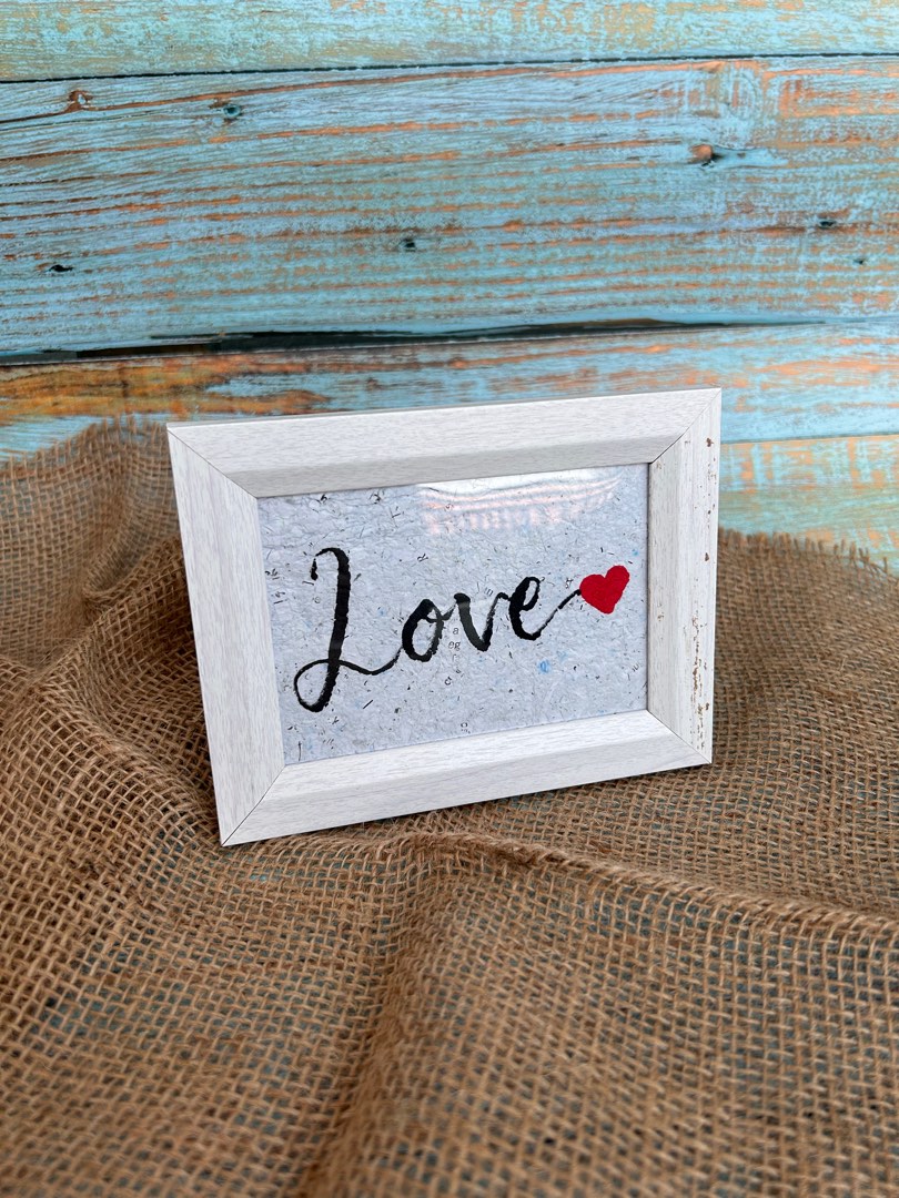 Customized word frame, Furniture & Home Living, Home Decor, Frames ...