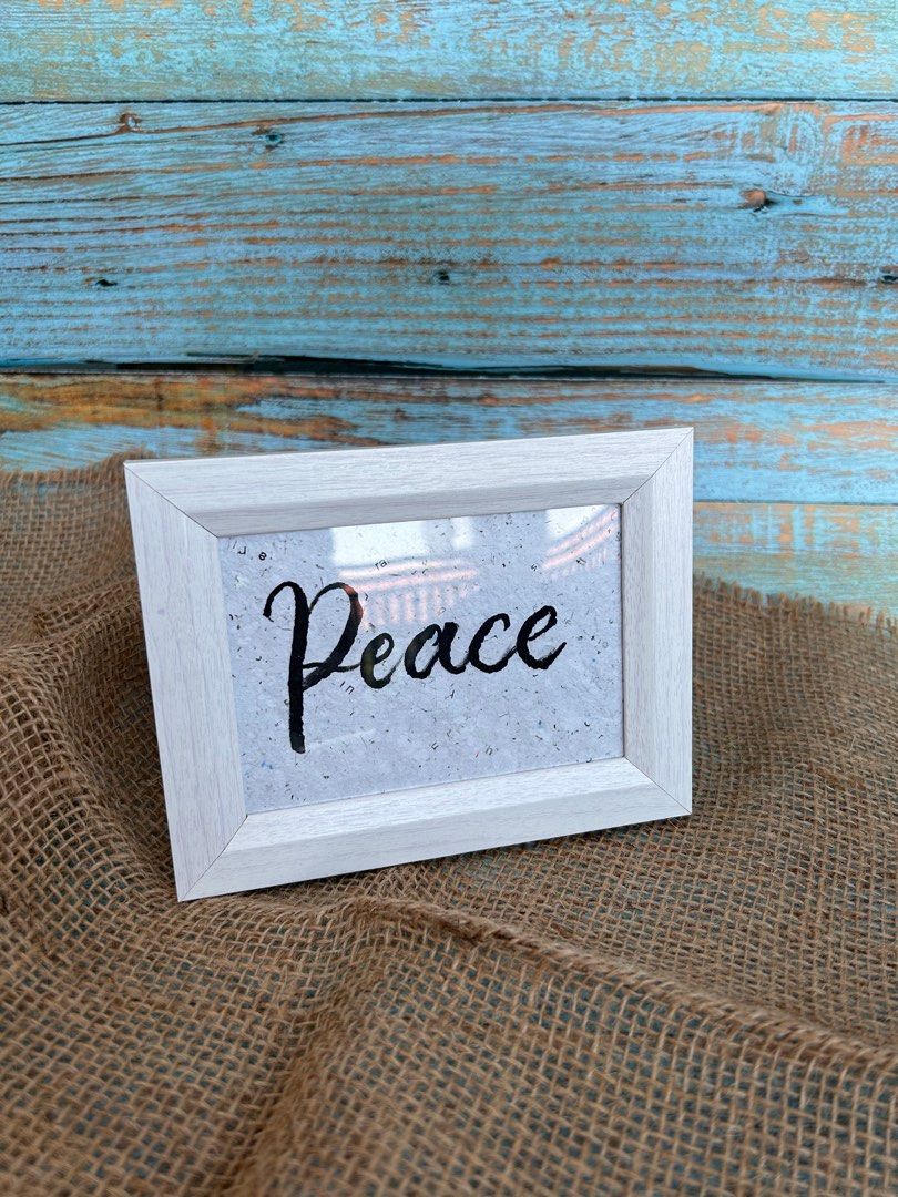 Customized word frame, Furniture & Home Living, Home Decor, Frames ...