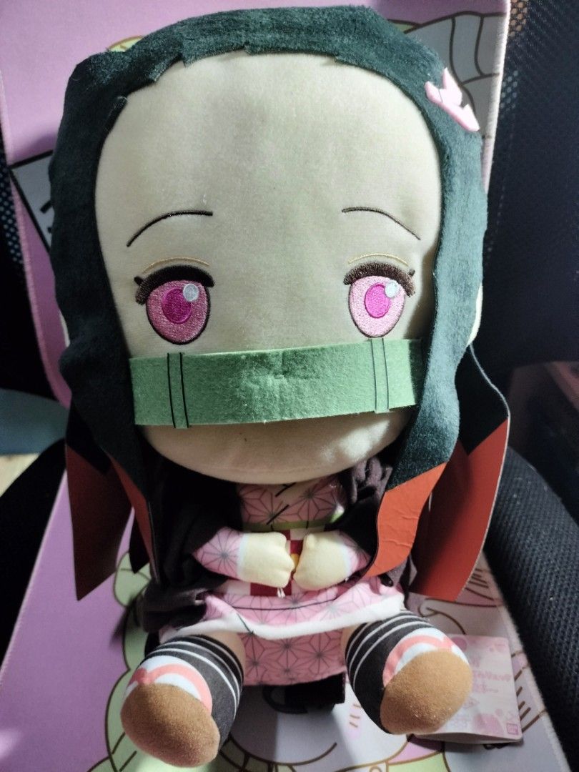 DEMON SLAYER NEZUKO STUFFED PLUSH TOYS BACK PACK BANDAI, Hobbies & Toys ...