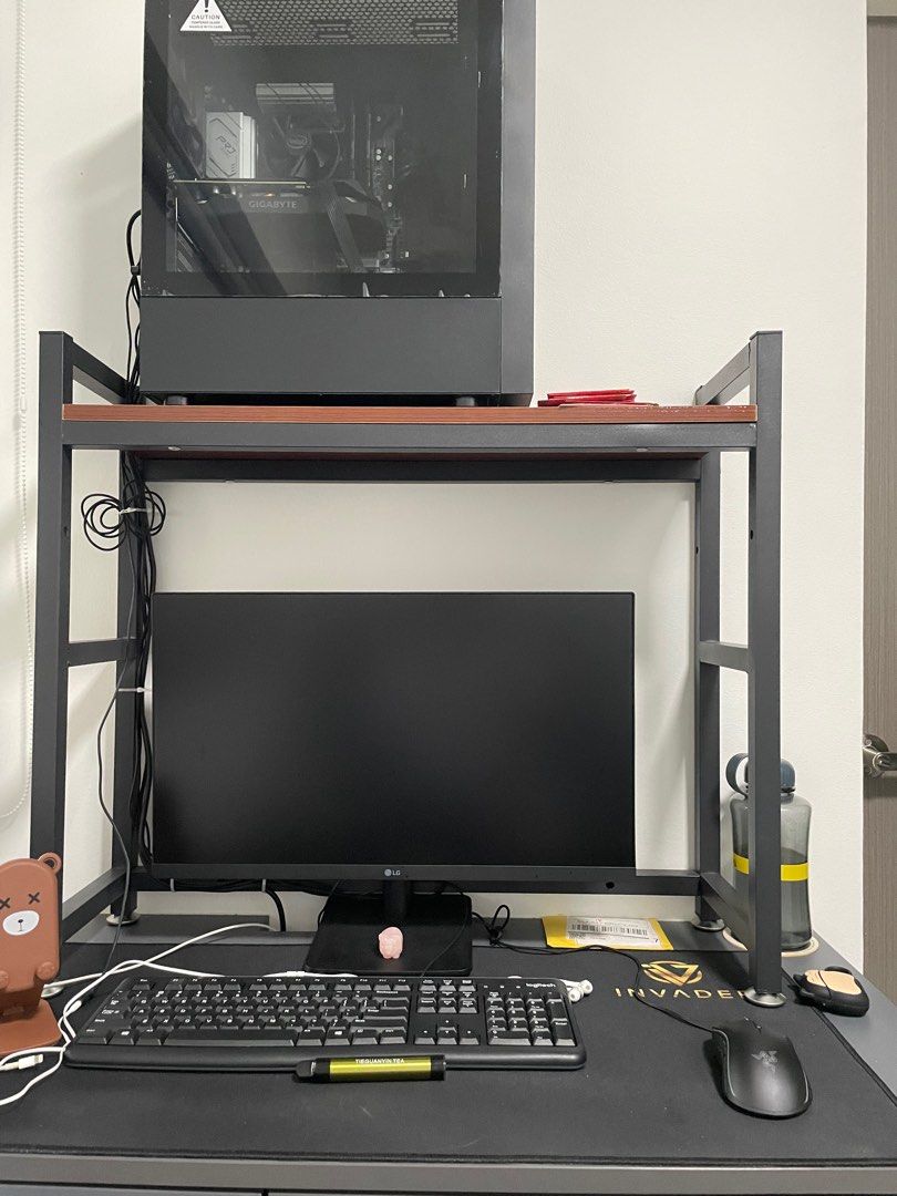 Desk Shelving Rack, Furniture & Home Living, Furniture, Shelves ...