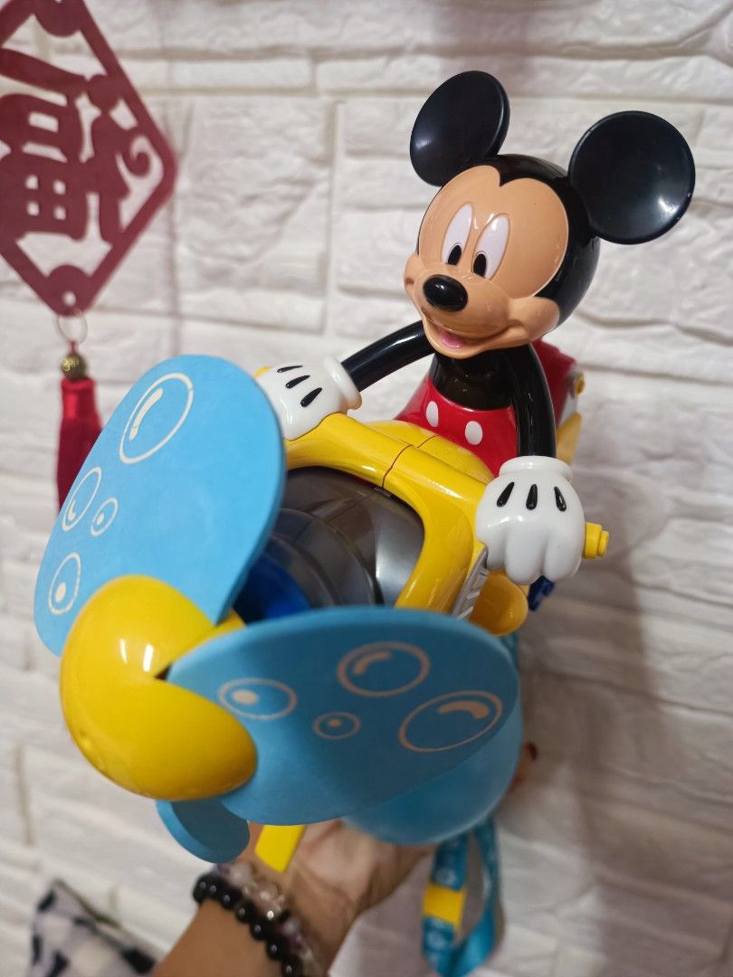 Disney Mickey Mouse Sprinkler Fan, Hobbies & Toys, Collectibles ...
