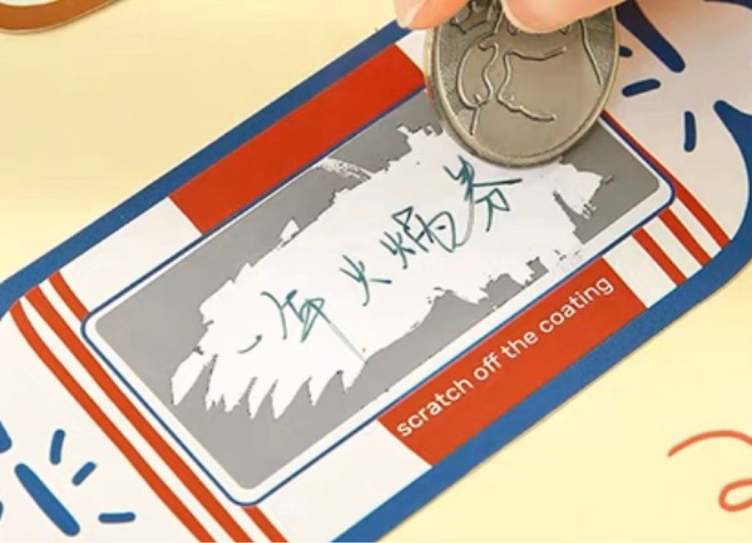 DIY Scratch Card, Food & Drinks, Gift Baskets & Hampers on Carousell