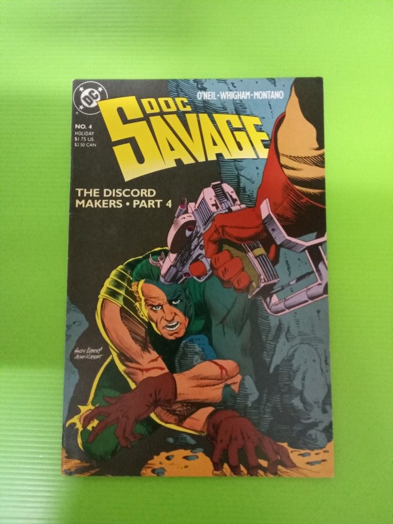 Doc Savage #4 ( Andy Kubert - Cover Art ) DC Copper Age, Hobbies & Toys ...