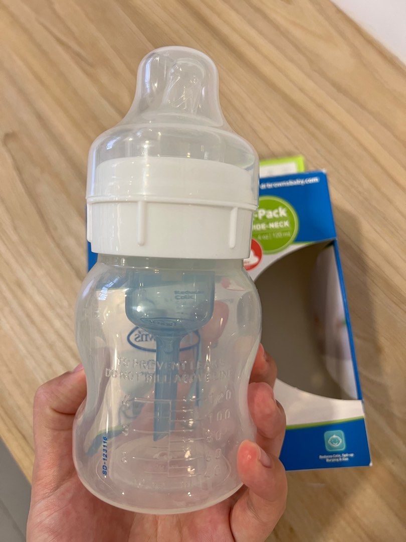 Dr Brown’s wide neck milk bottles, Babies & Kids, Nursing & Feeding ...