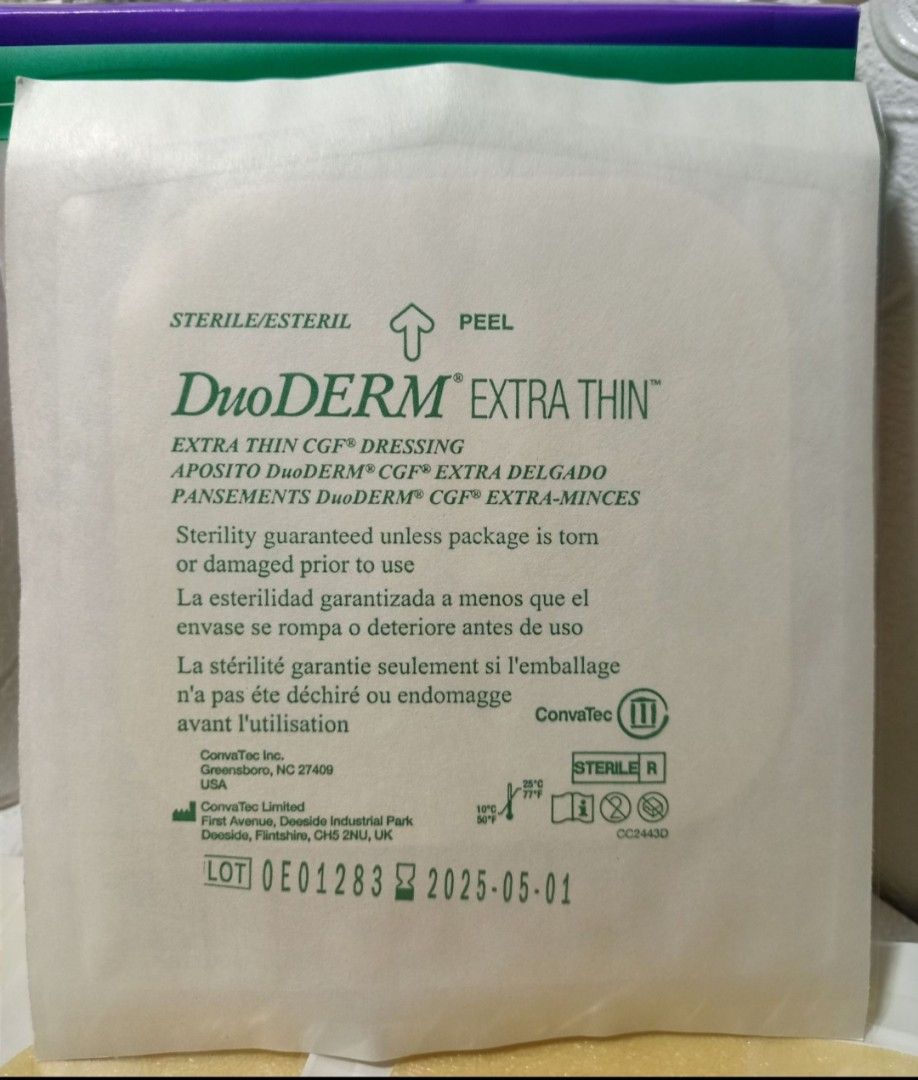 Duoderm Extra Thin (10Pcs/Box's), Health & Nutrition, Medical Supplies ...