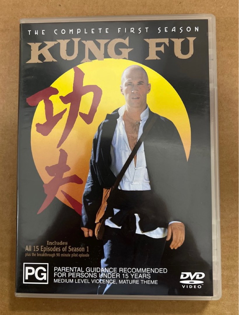 DVD 8023 劇集 功夫 KungFu (第一季全) 大衛卡列甸 (英文字幕), 興趣及遊戲, 音樂樂器 & 配件, 音樂與媒體 - CD 及 DVD - Carousell