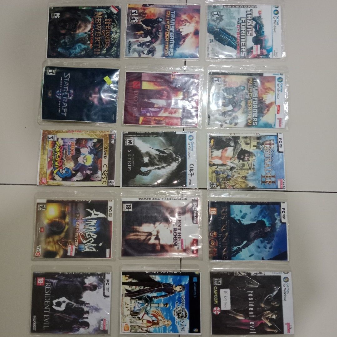 DVDs Pc Games, Video Gaming, Video Games, Others on Carousell