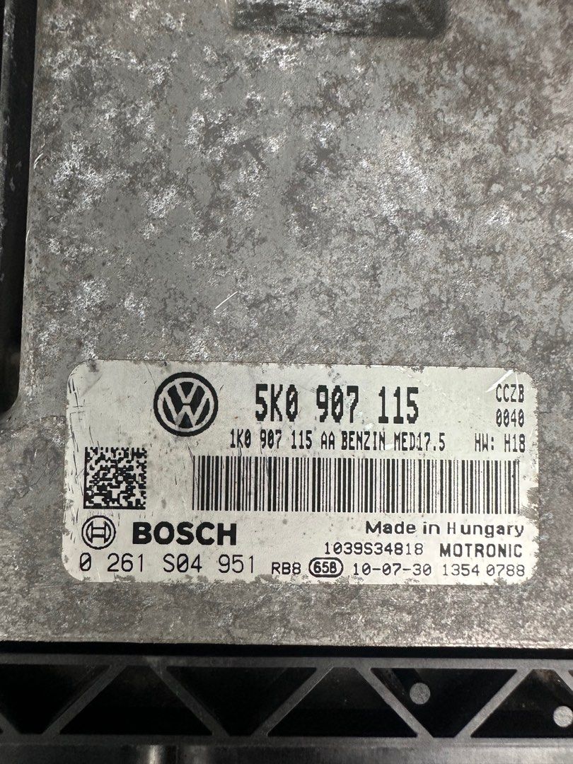 ECU VW GOLF MK6 GTI / SCIROCCO 2.0 (5k0 907 115), Car Accessories ...