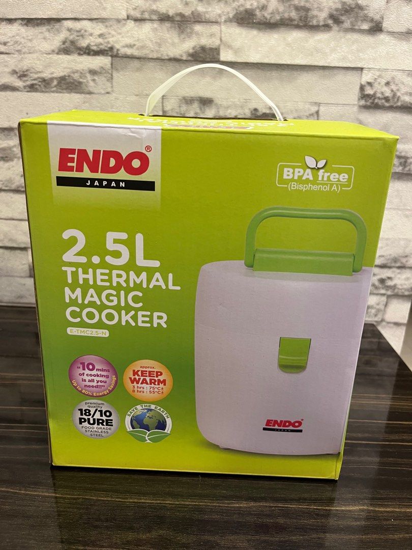Endo Thermal Cooker 2.5L, Furniture & Home Living, Kitchenware ...