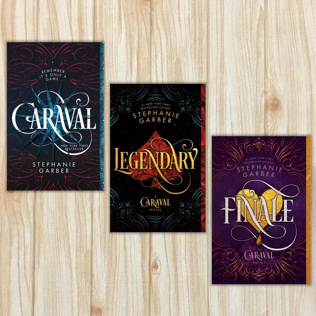 (English) Caraval Book Series Stephanie Garber (Carval, Legendary ...