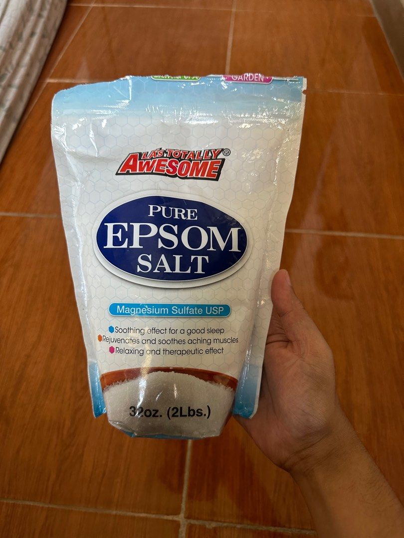 Epsom Salt Beauty And Personal Care Bath And Body Bath On Carousell