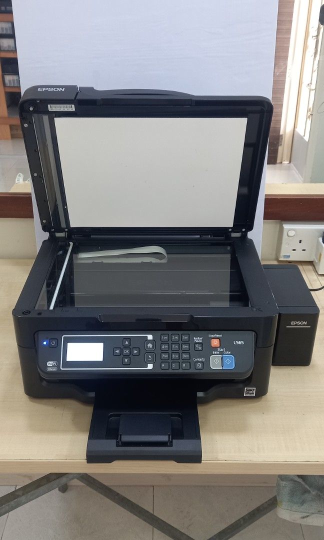 Epson printer L565 Eco tank ( Total print only 205 pages), Computers ...
