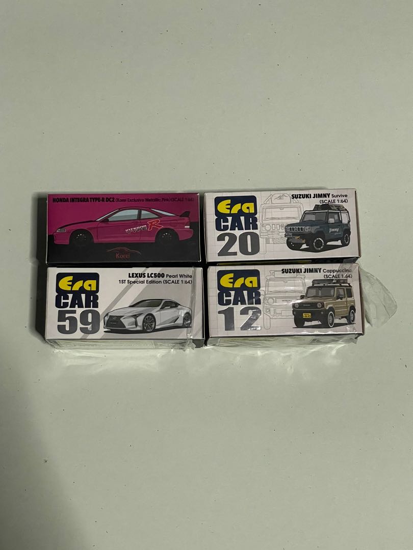 ERA car models 1/64, Hobbies & Toys, Toys & Games on Carousell