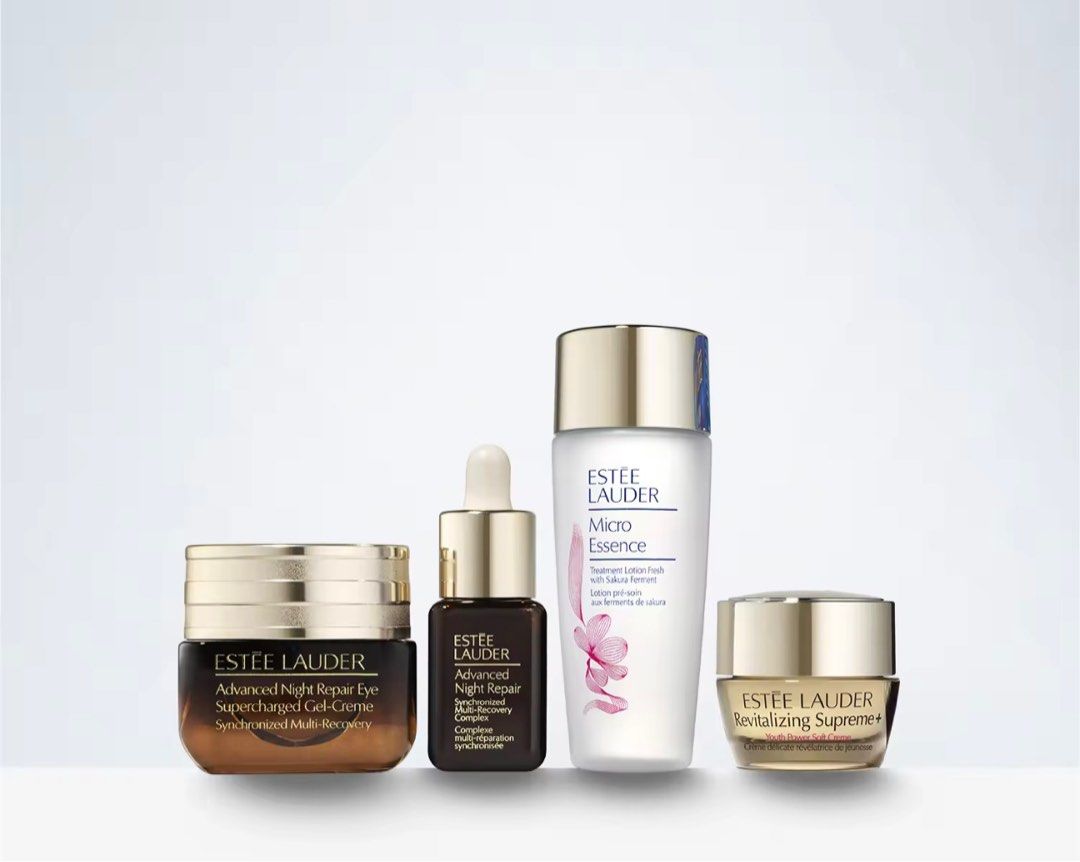 Estee Lauder 4-pc Skincare set Limited Edition, Beauty & Personal Care ...
