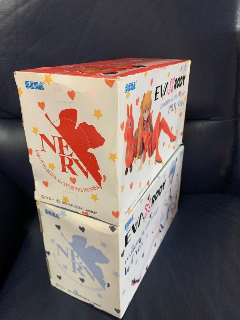 Eva x rody 綾波麗 明日香 figure 日版 絕版 罕有, 興趣及遊戲, 玩具 & 遊戲類 - Carousell