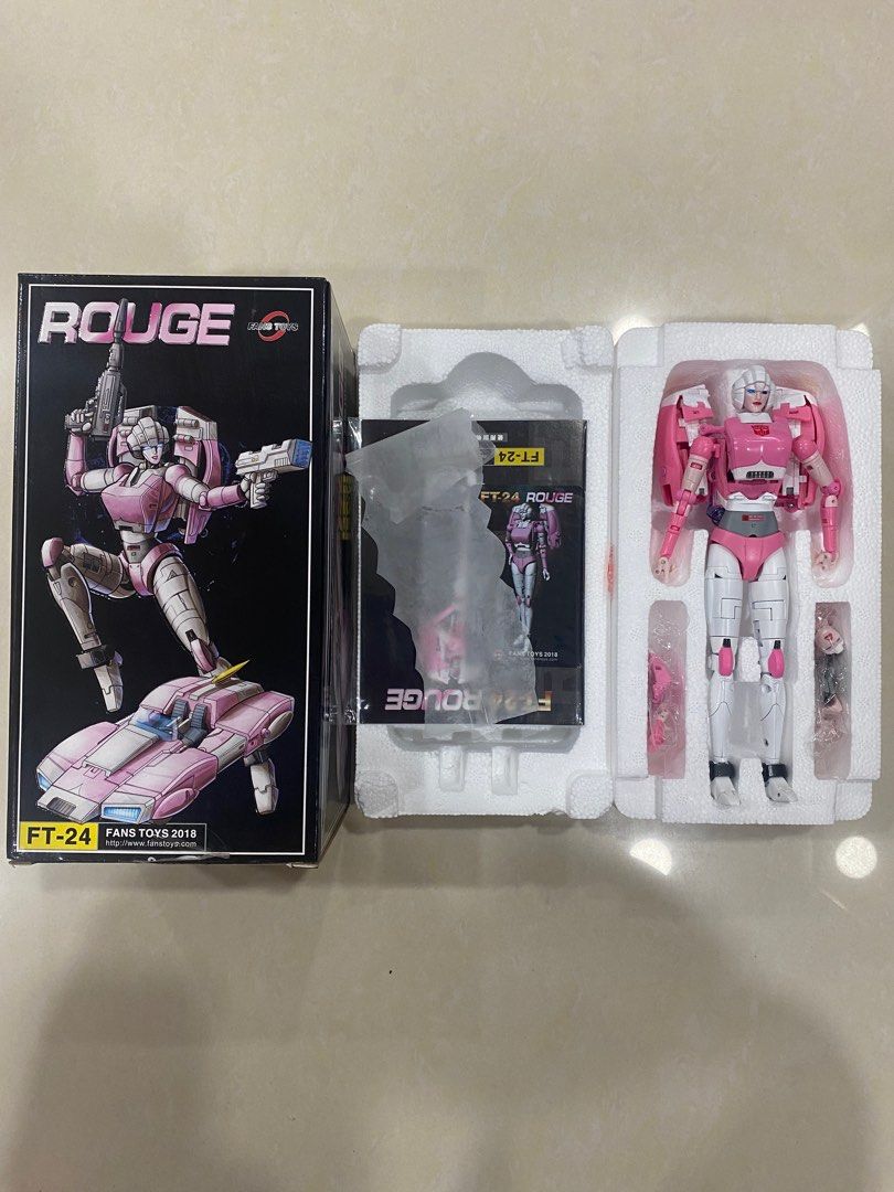 Fans Toys Rouge Ft-24 aka Arcee Transformer fembot, Hobbies & Toys ...