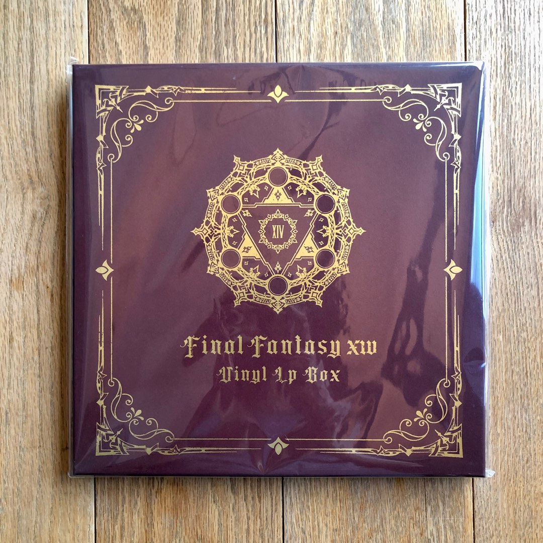 [FF14] 現貨 日版 Final Fantasy XIV Online - Vinyl LP Box (4 Disc Set 黑膠唱碟 ...