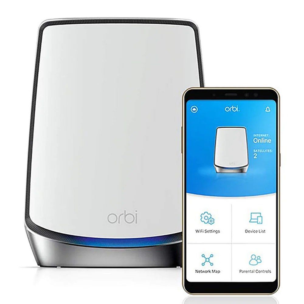 旗艦Flagship Netgear Orbi RBR850 #AX6000 #802.11ax #2.5Ghz #4 lan ports # ...