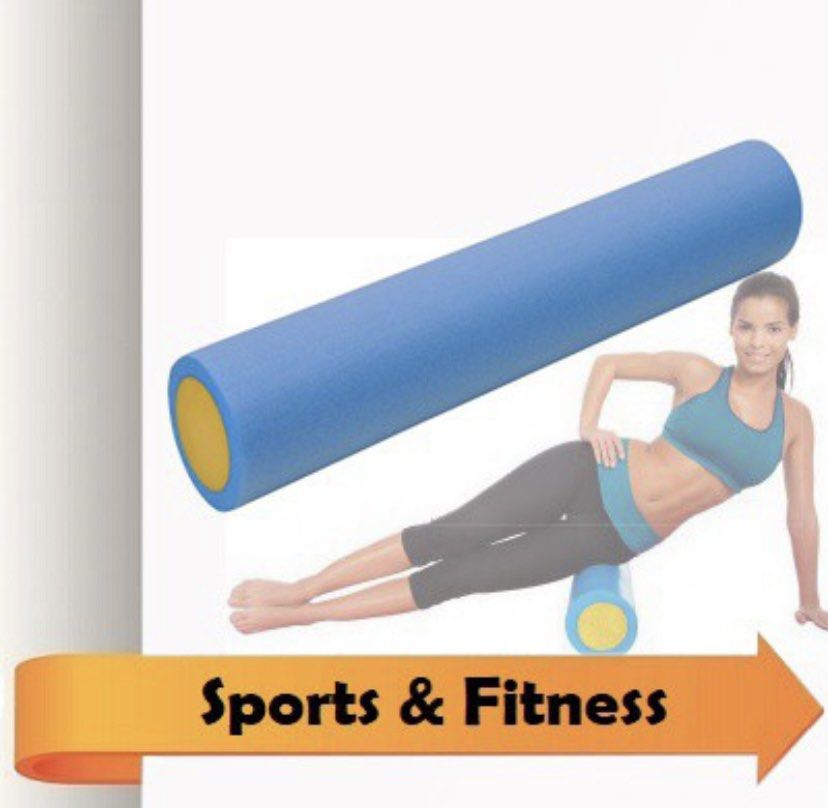 Foam Roller - Ultra Long 90cm, Sports Equipment, Exercise & Fitness ...