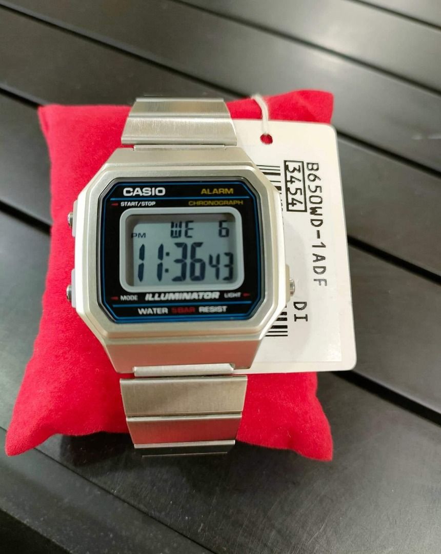 (FOR MALE) ORIG CASIO VINTAGE WATCH B650WD-1A, Men's Fashion, Watches ...