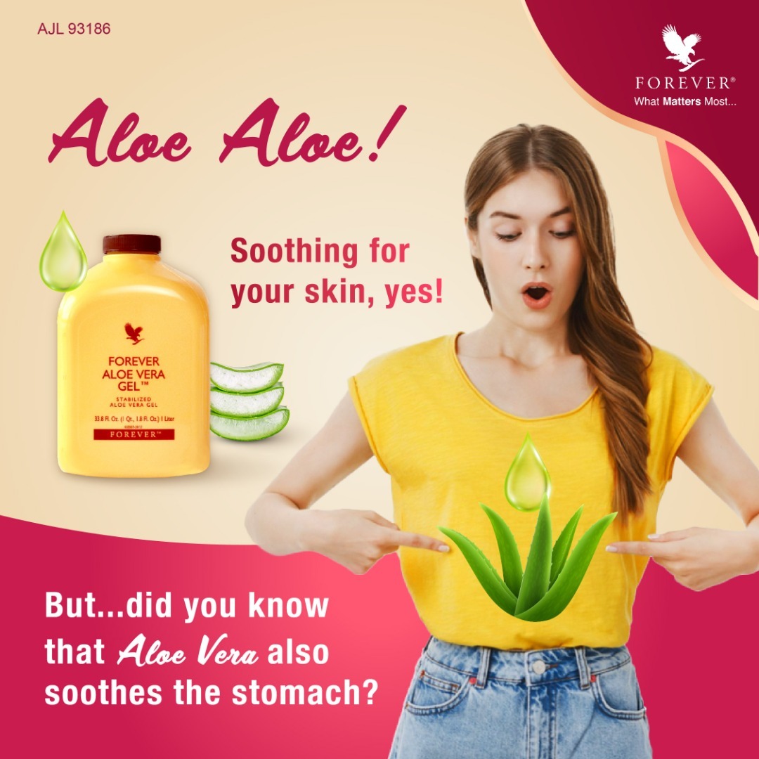 Forever Aloe Vera Gel (1L), Health & Nutrition, Health Supplements ...