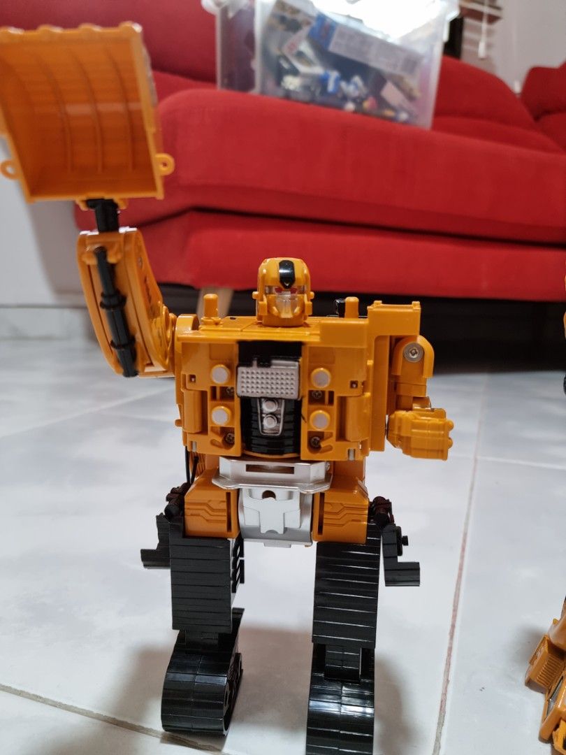 Full set construction vehicles transformer, Hobbies & Toys, Toys ...
