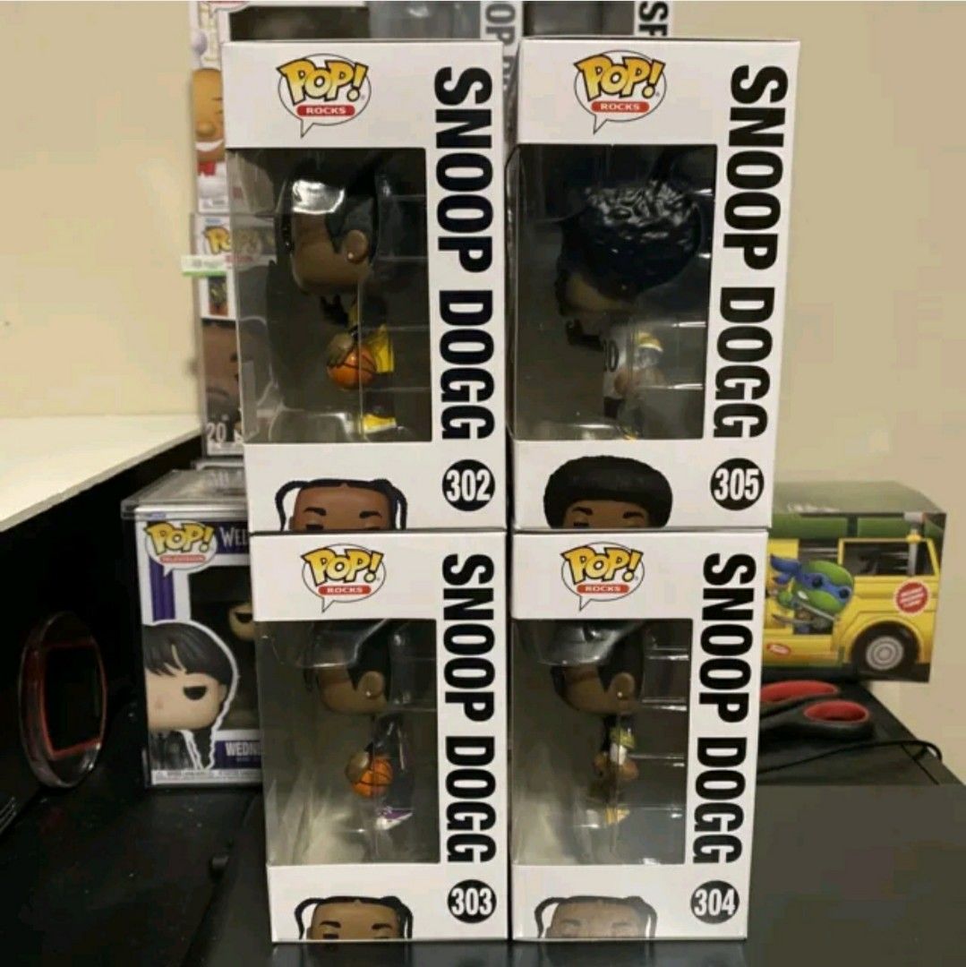 Authentic BNIB Funko Pop - Snoop Dogg Exclusive Set of 4 (Funko ...
