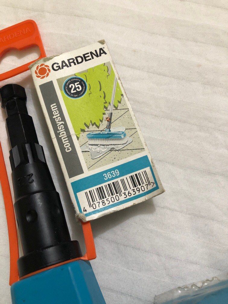 Gardena combi system scrubbing brush ., Furniture & Home Living ...