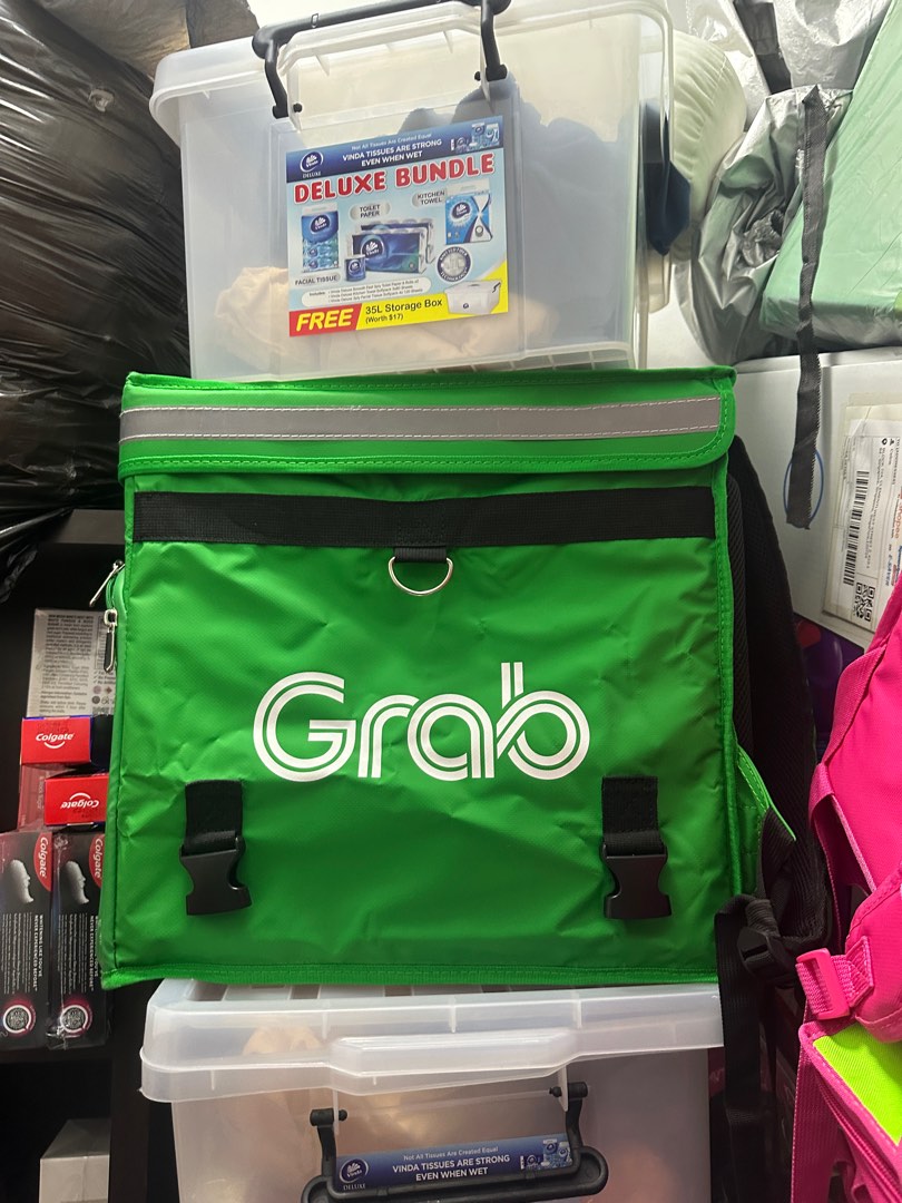 Grab Food Delivery Bag / Foodpanda Delivery Bag, Men's Fashion, Bags ...
