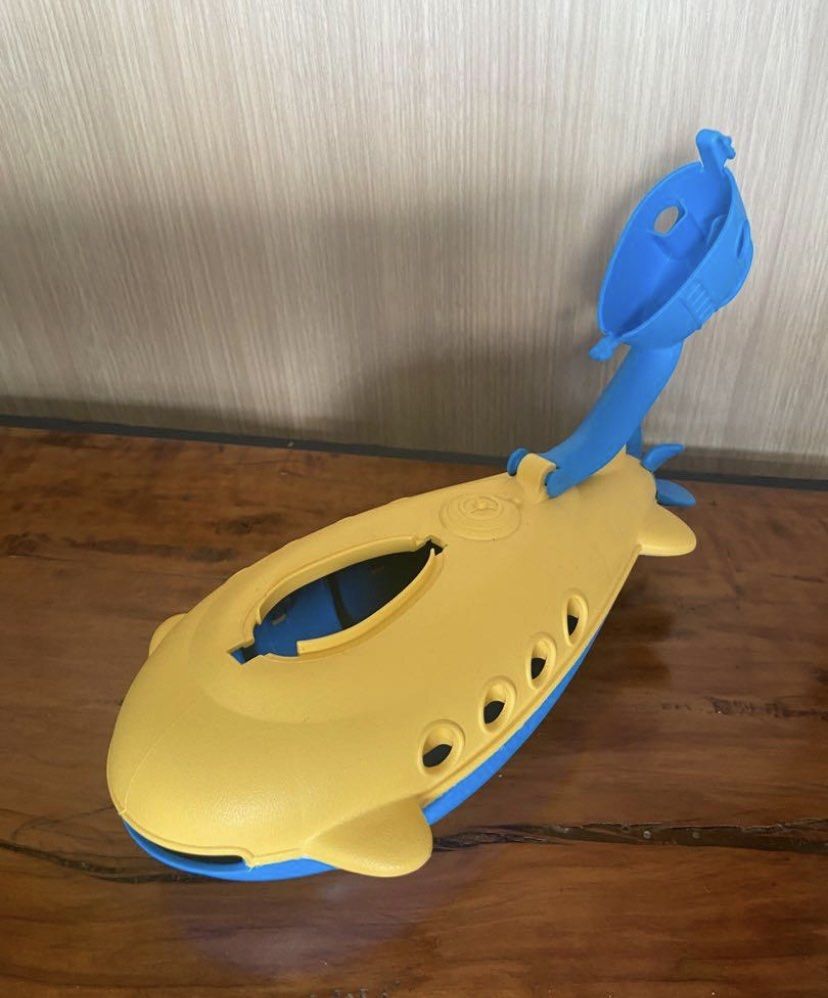 Green Toys Submarine Bath Toy, Babies & Kids, Bathing & Changing ...