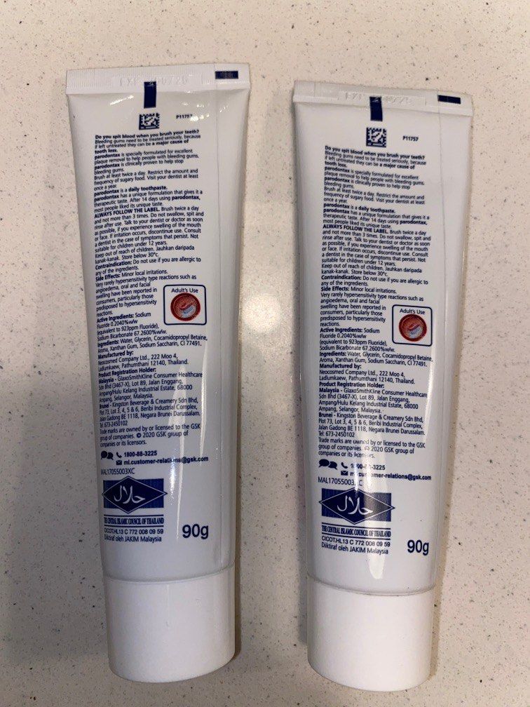 GSK Parodontax Toothpaste, Beauty & Personal Care, Oral Care on Carousell